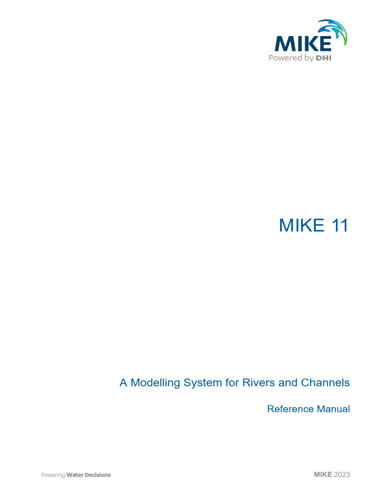 Mike 11 Ref | PDF