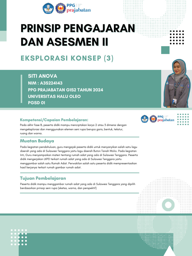 Ppae 2. T3. Eksplorasi Konsep 3. Siti Anova | PDF