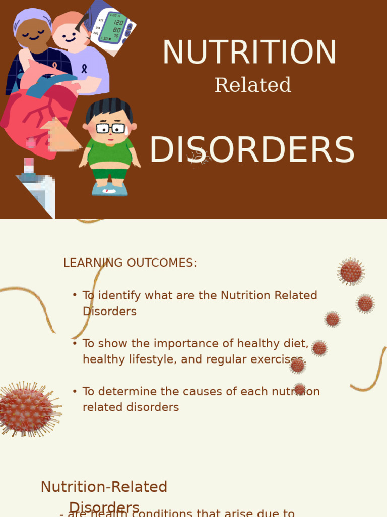 Nutrition-Related Disorders Overview | PDF | Obesity | Wellness