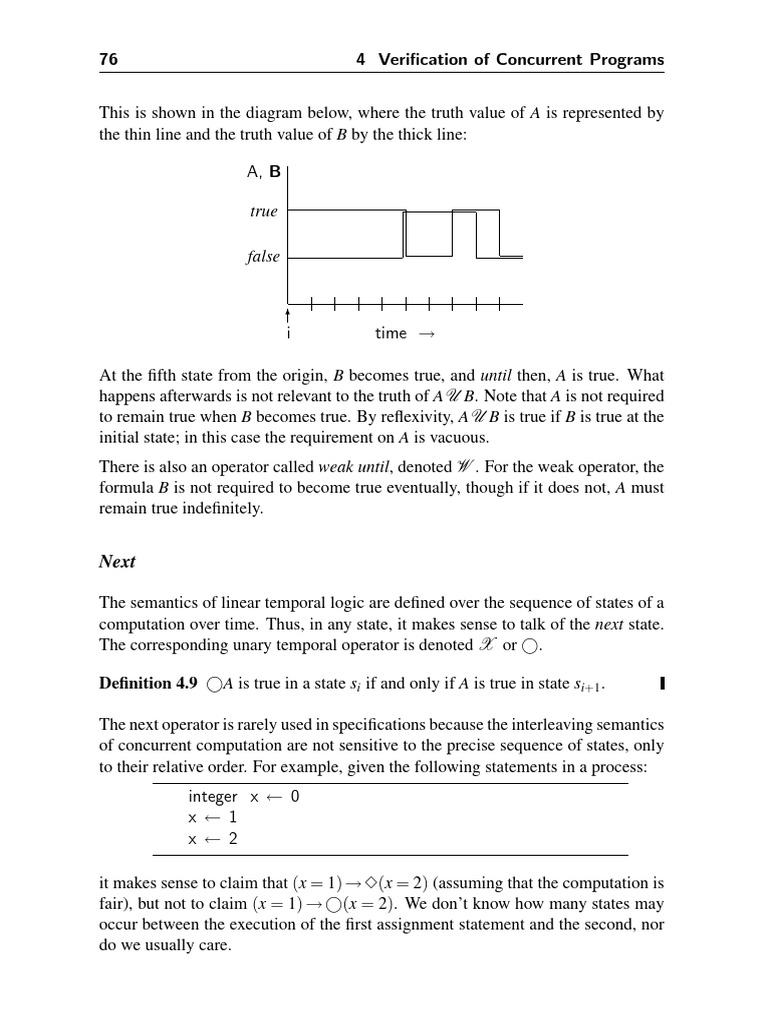 Principles of Concurrent and Distributed Programmi... - (Chapter 4 Verification of Concurrent ...