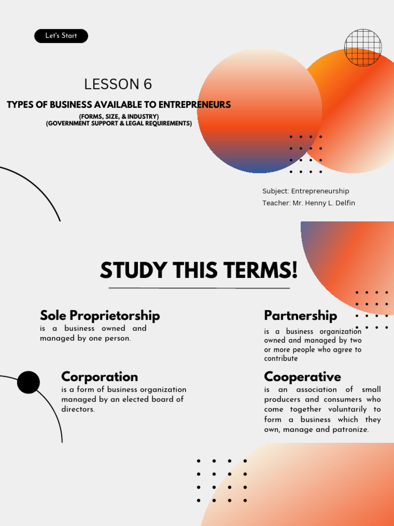 WK6 PPT Entrep | PDF