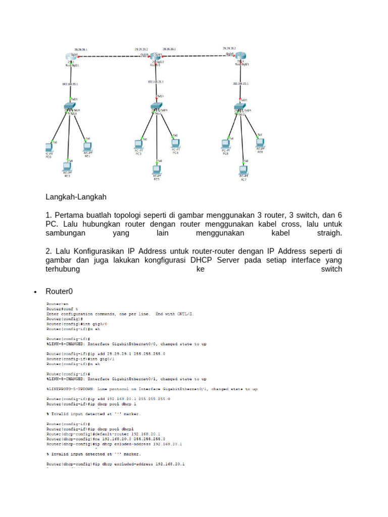 Tugas Ospf Laporan | PDF