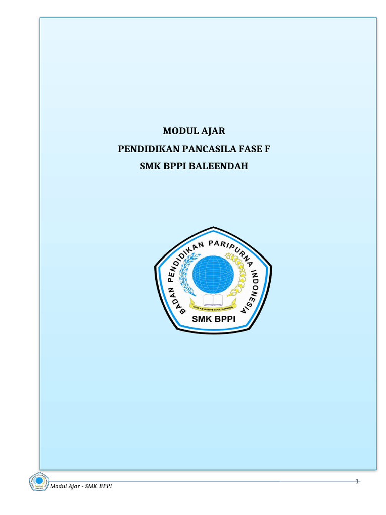 MODUL AJAR PKN KLS 11 BAB 2 | PDF