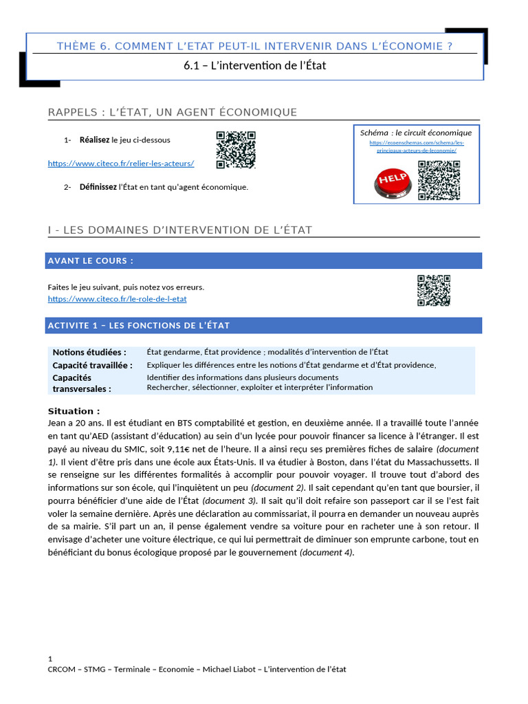 6 1 Dossier Eleve Final | PDF