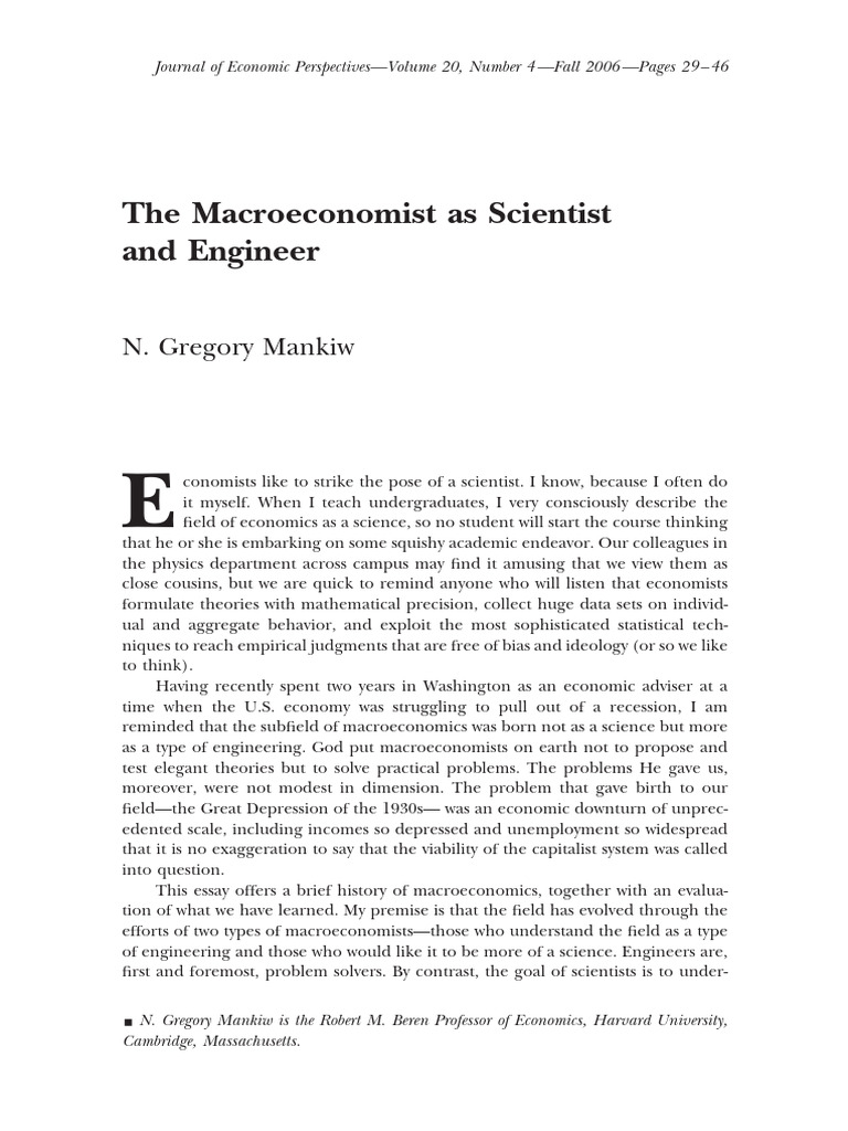 Mankiw | PDF