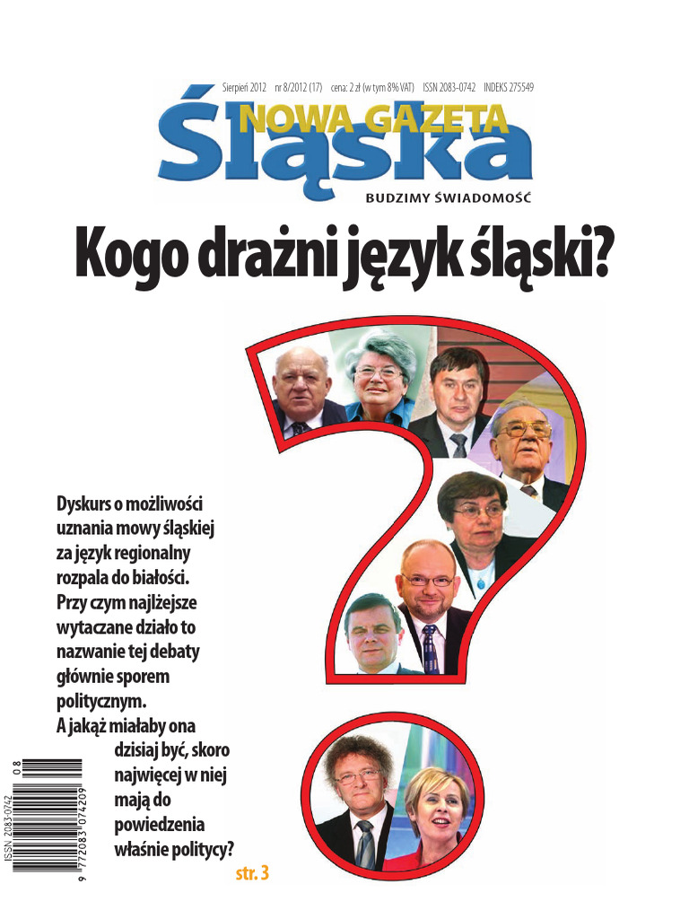 Silesian Language Newspaper | PDF