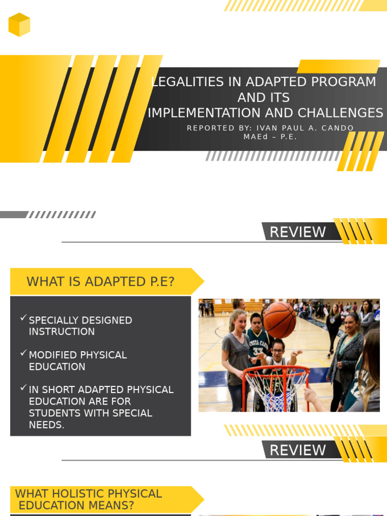 304 - Legalities of Adaptive Program (Autosaved) 2 | PDF