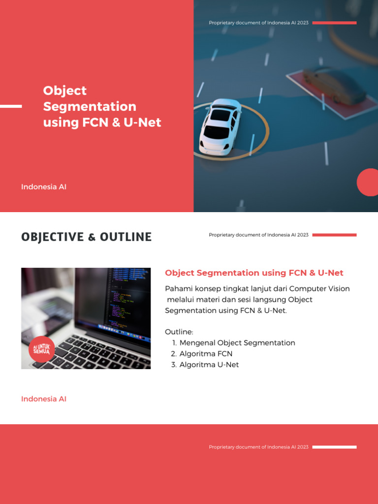 Sesi 6 Object Segmentation Using FCN & U-Net | PDF
