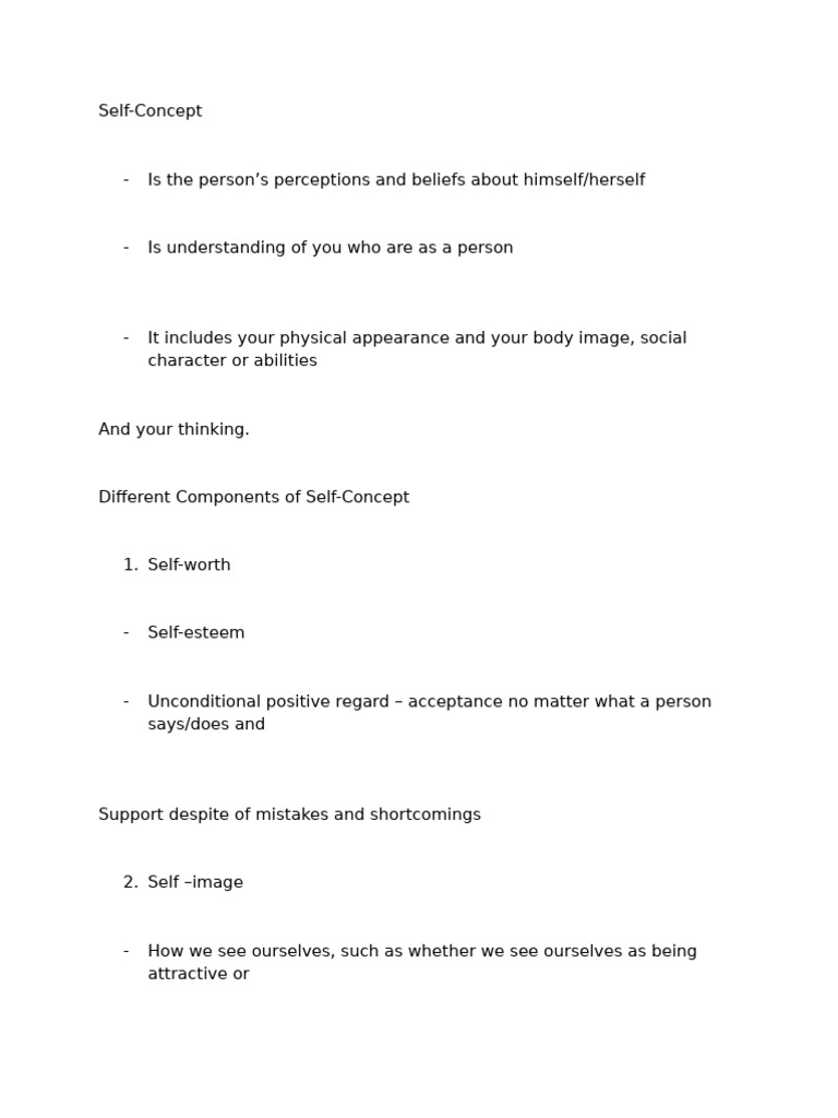 Personal Development Lesson 1 | PDF | Self Concept | Lifestyle