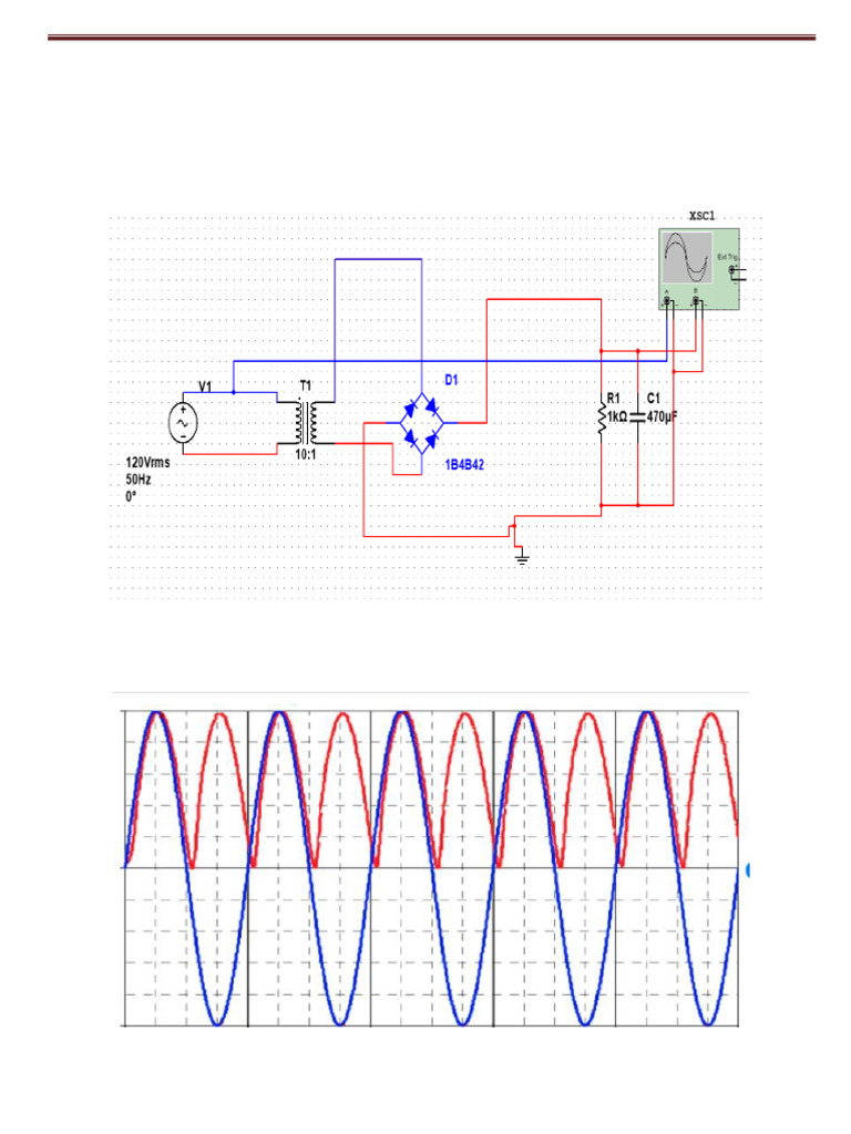 PEC Lab (22BEC303) - Exp1 To 3 | PDF | Rectifier | Technology & Engineering