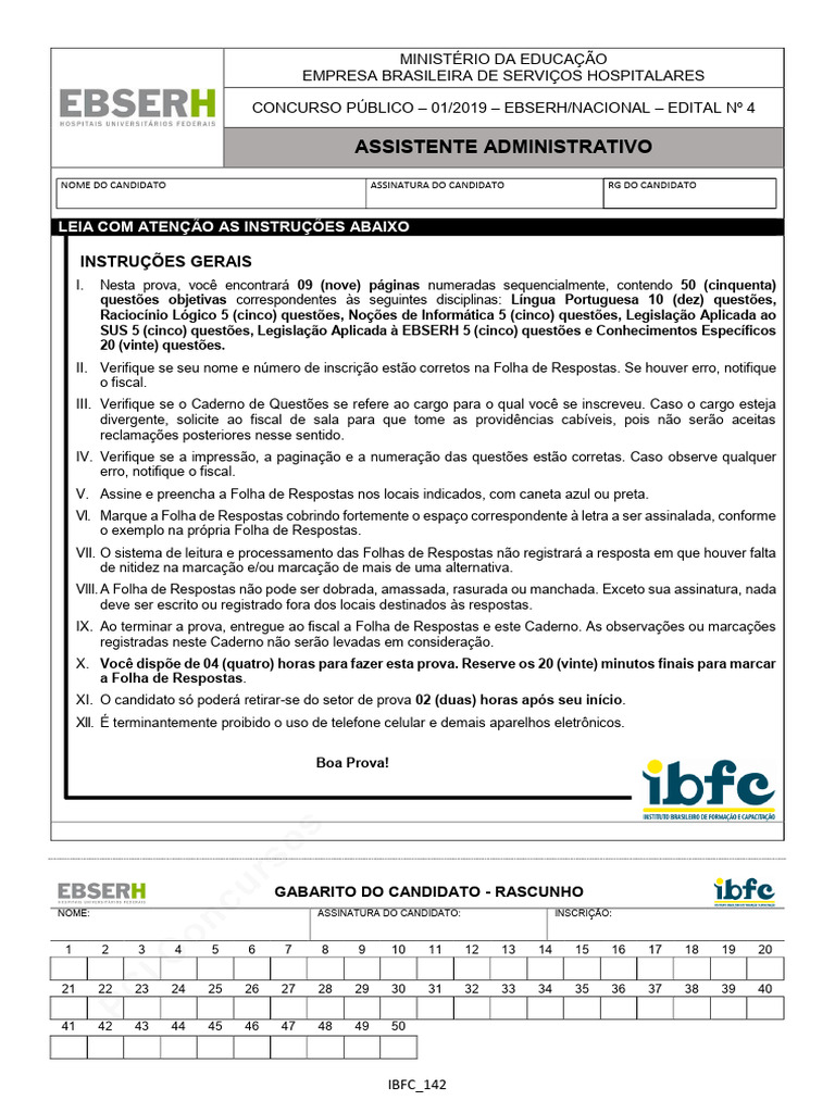 Assistente Administrativo | PDF