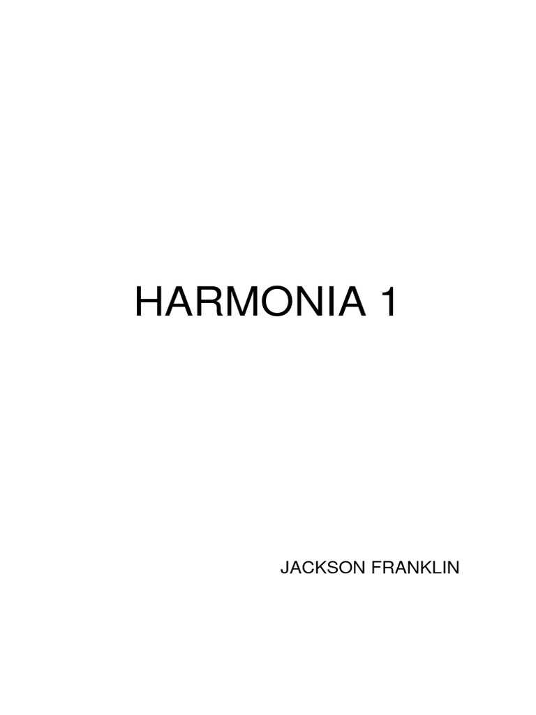 APOSTILA DE HARMONIA 1 | PDF