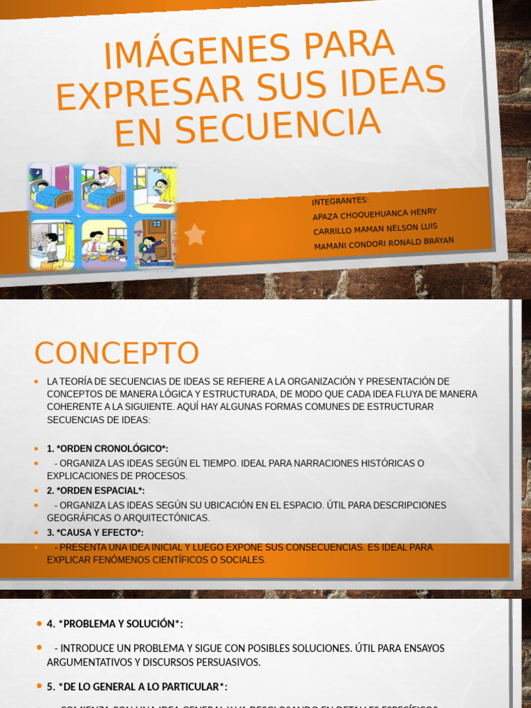 Imágenes para Expresar Sus Ideas en Secuencia Nelson y Henry Mas Ronald ...