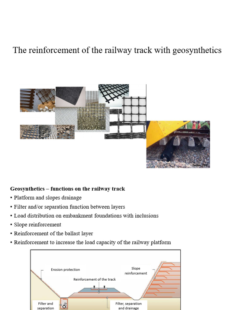 TP06 - The Reinforcement of The Railway Track With Geosynthetics - 2022 ...