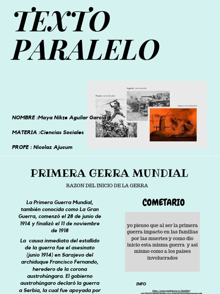 Texto Paralelo | PDF