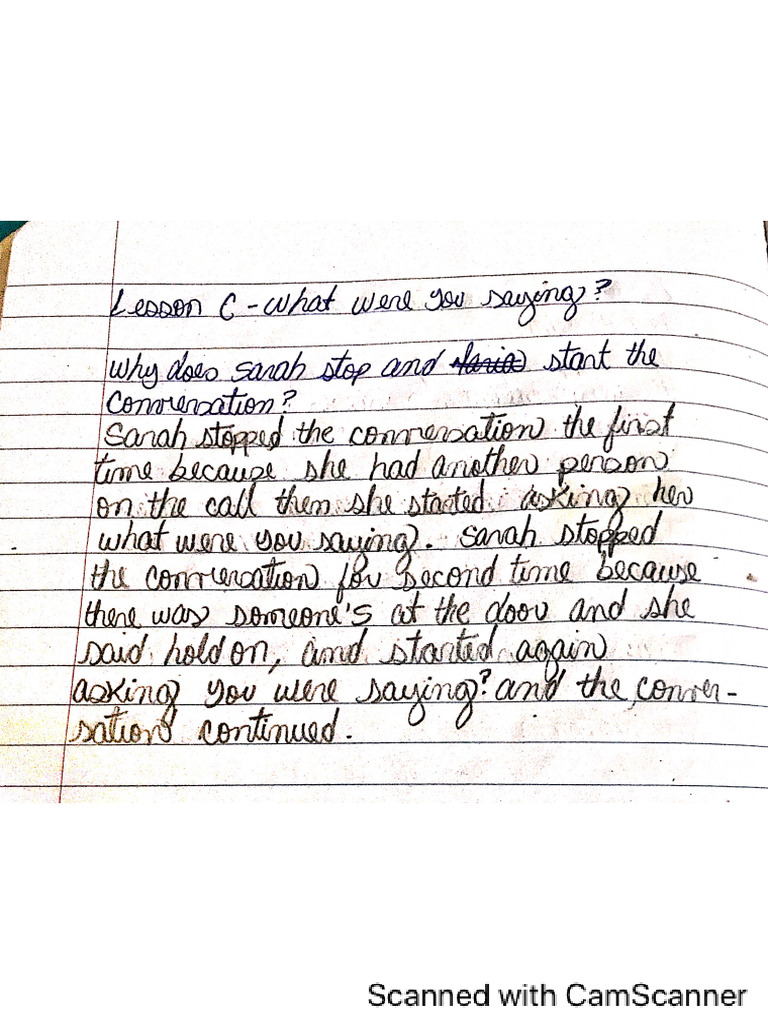 Lesson C - Unit 10 | PDF