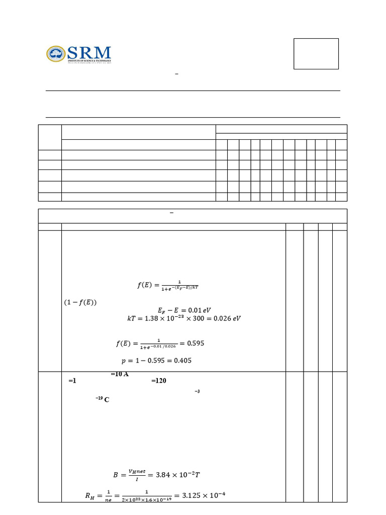 Answer Key Ft2 Set B 2024 25 | PDF