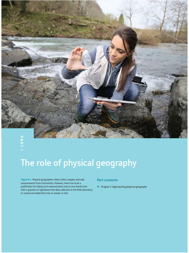 Chapter I - The Role of Physical Geography | PDF