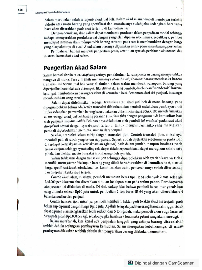 Akad Salam + Isthisna | PDF