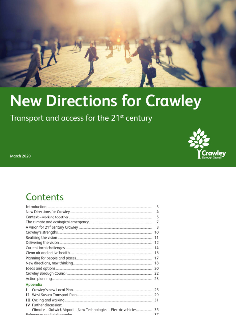 New Directions For Crawley 2020 | PDF