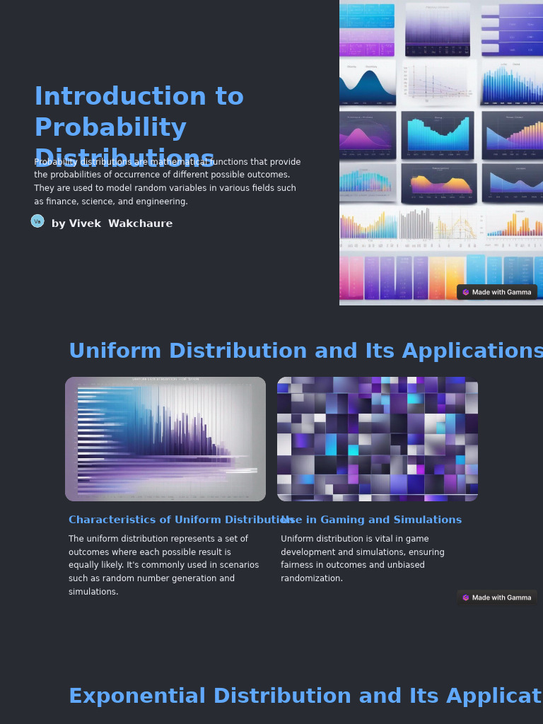 Introduction To Probability Distributions | PDF | Probability ...