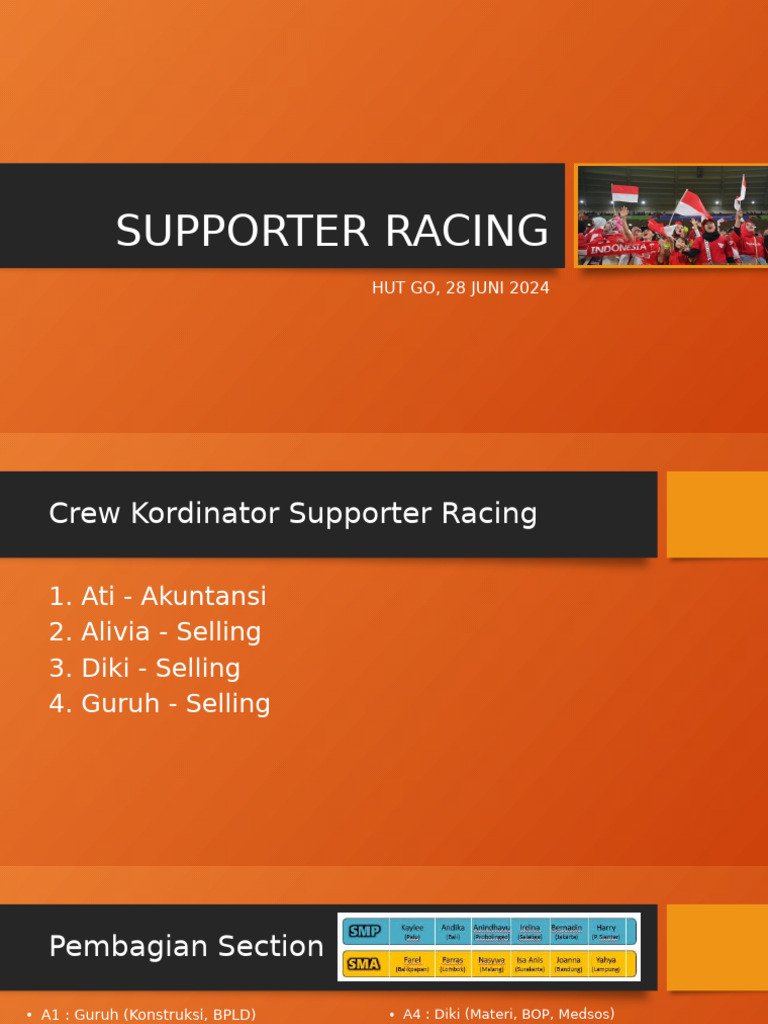 Supporter Racing | PDF