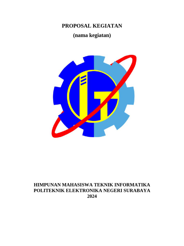 Template Proposal Kegiatan | PDF