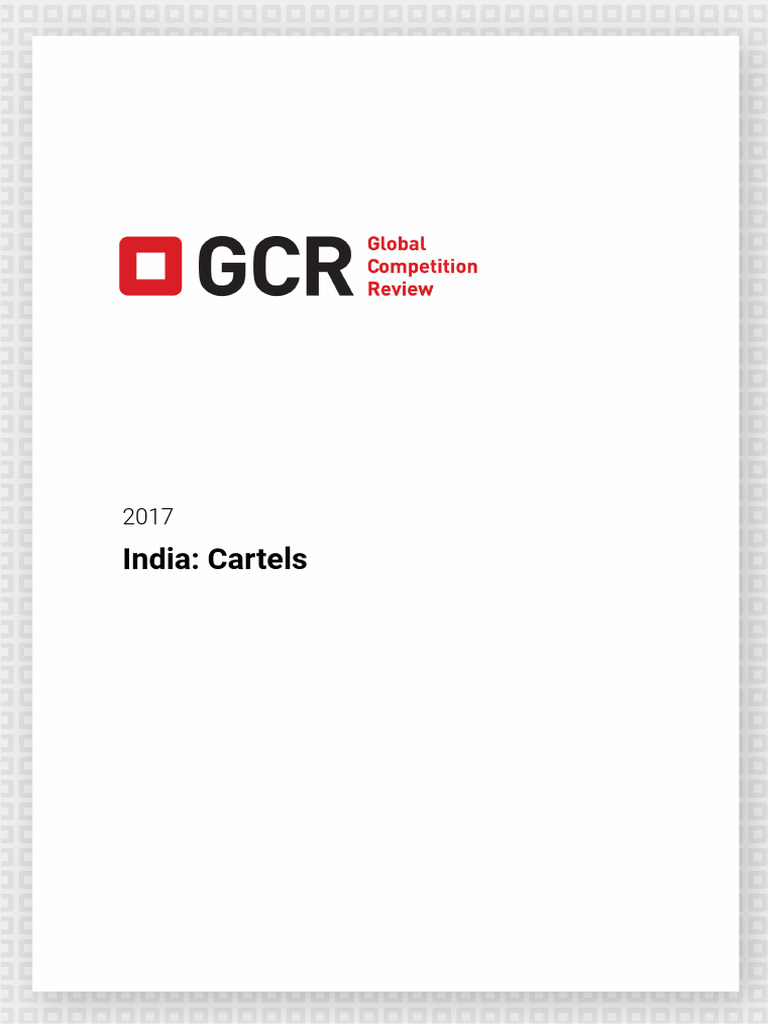 GCR India Cartels | PDF
