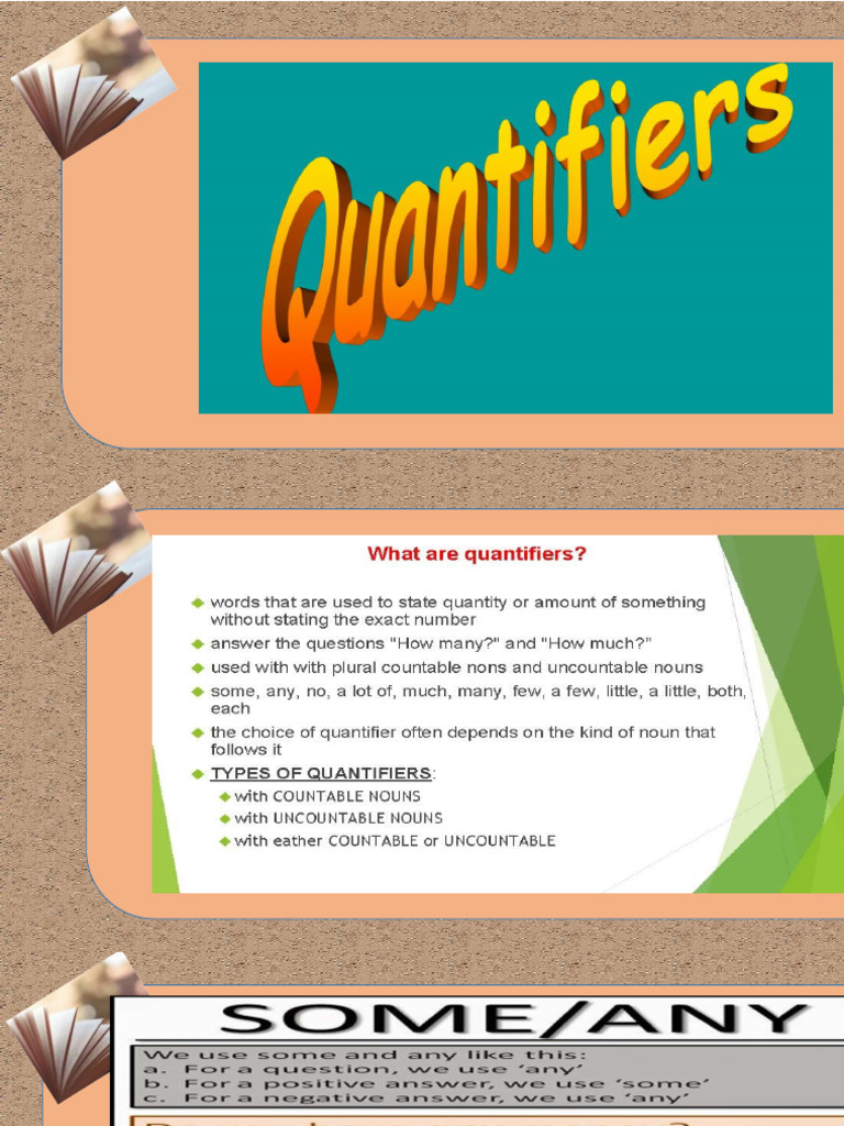 PEL125 Lecture11 Quantifiers | PDF