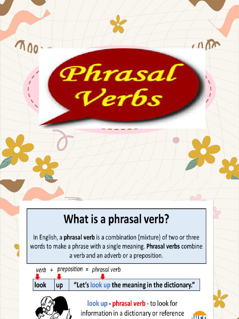 PEL125 Lecture12 Phrasal Verbs | PDF