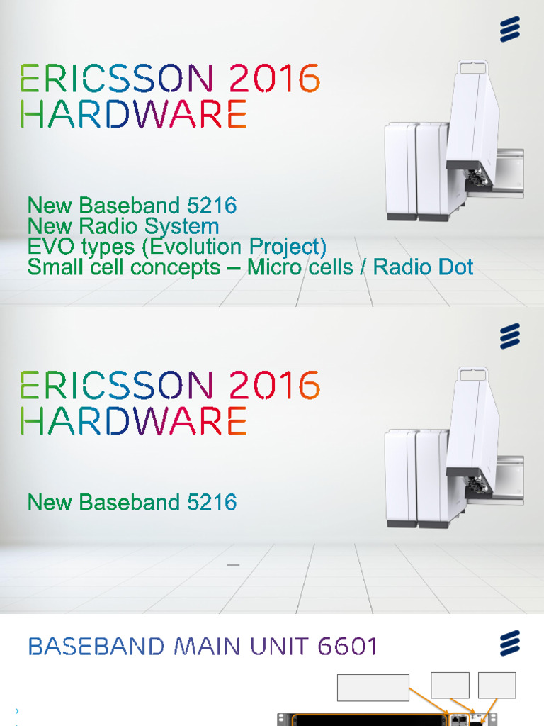 Ericsson 2016 Seminar A3 | PDF