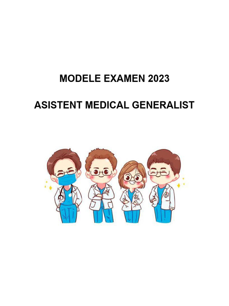 Modele Examen Amg | PDF