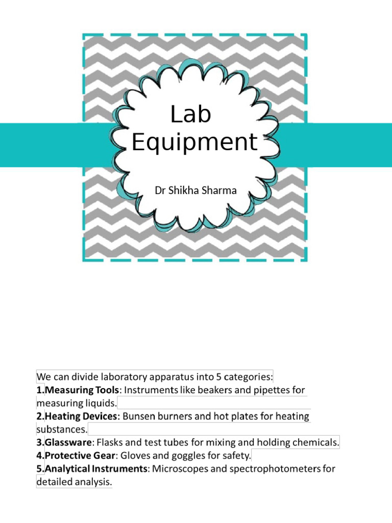 Lab Equipment | PDF