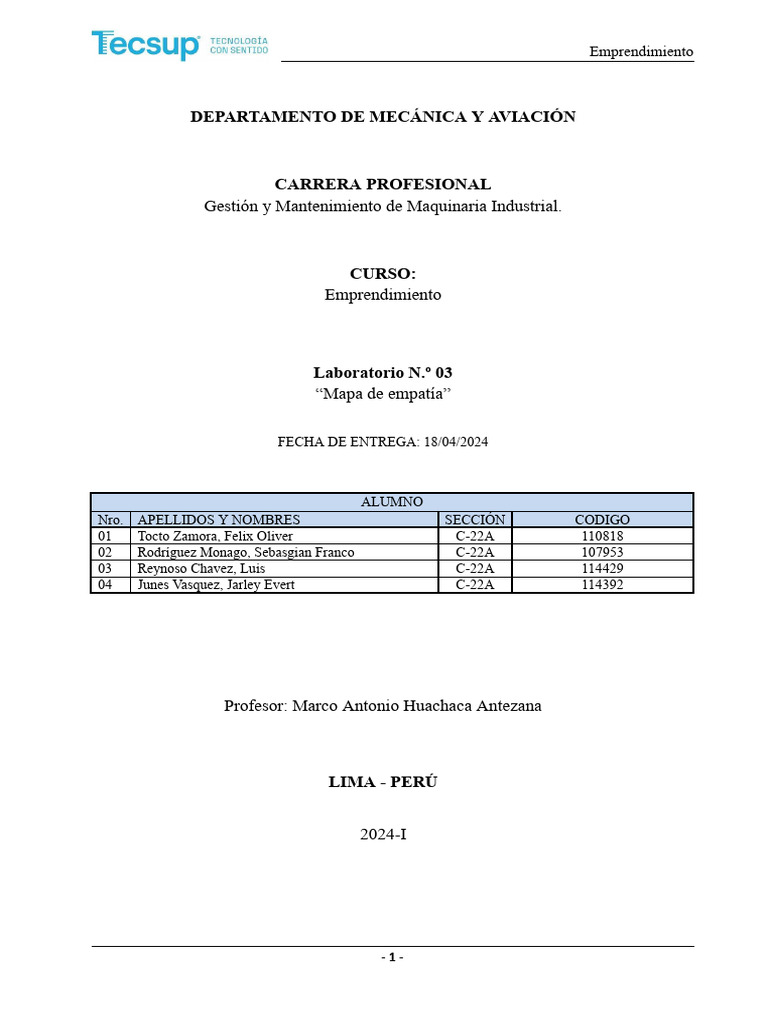 Laboratorio 03 - EM | PDF