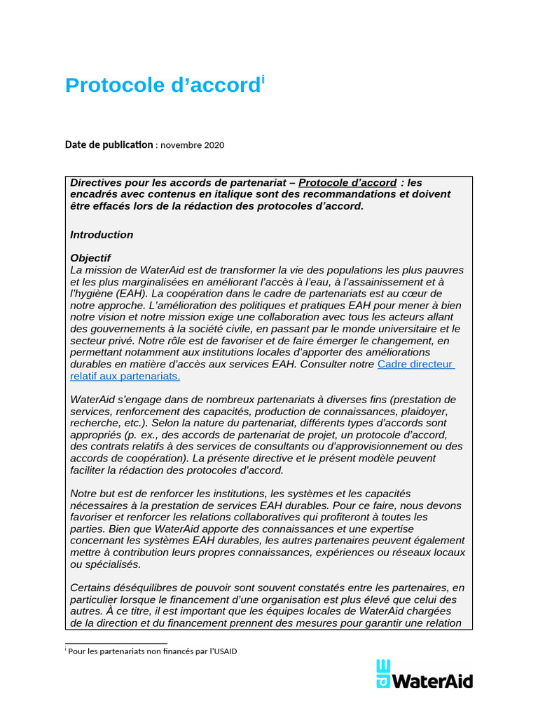 Protocole Daccord | PDF