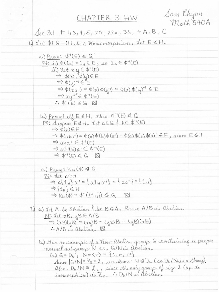 Math 224 Note | PDF