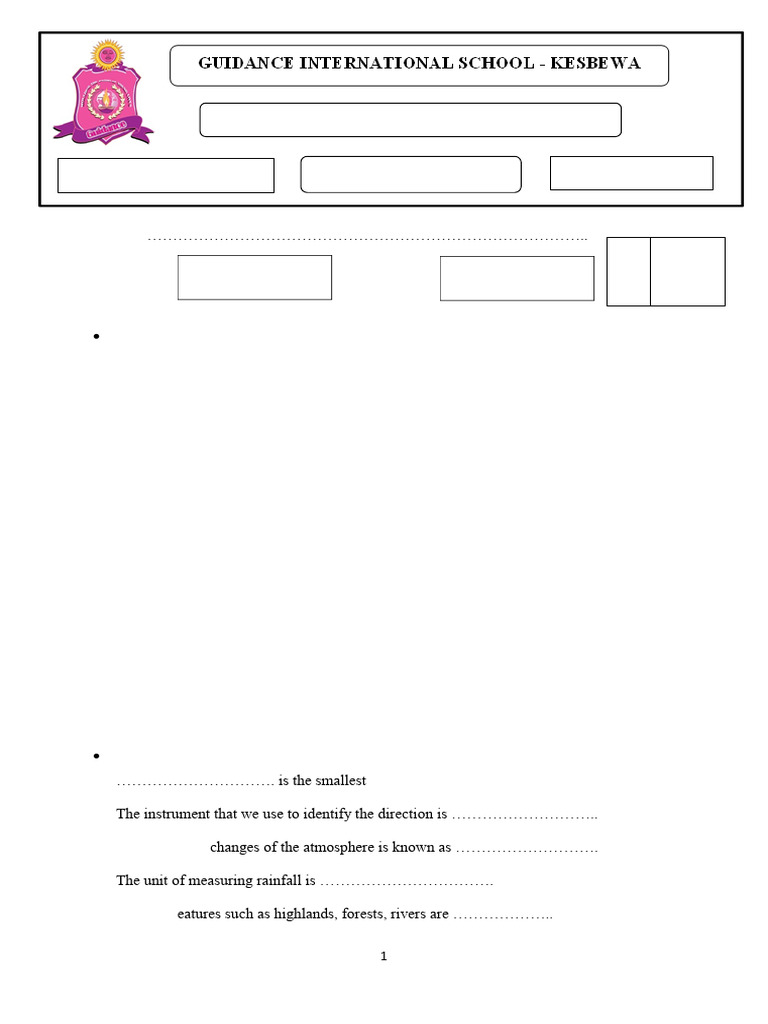 Grade 6-1 | PDF