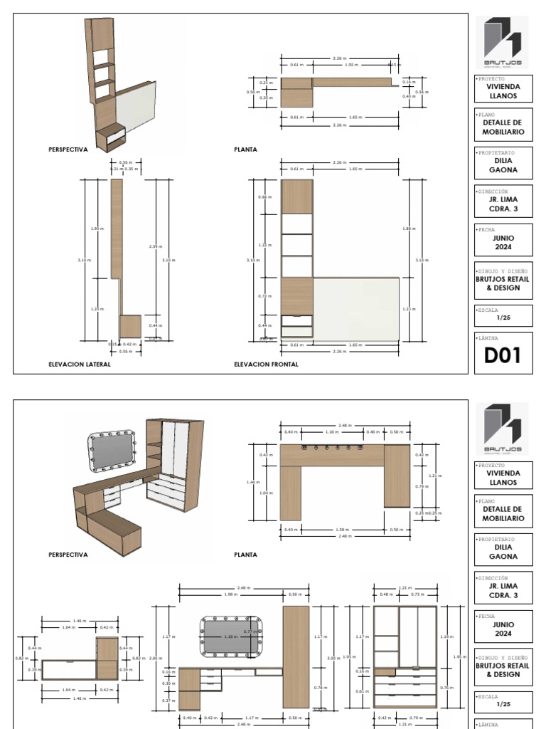 Mobiliario Cuartos | PDF