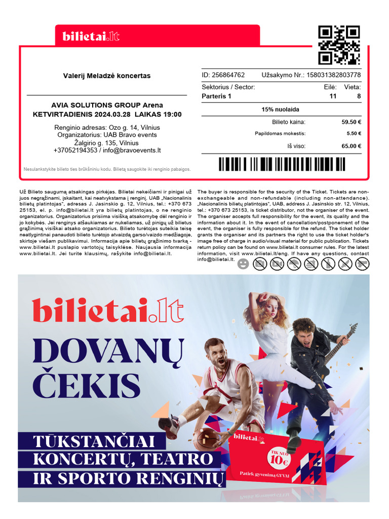 Bilietas (Ai) | PDF