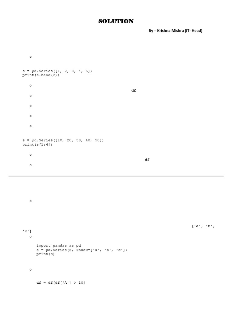 Solution - IP-XII - PT - I | PDF | Data | Software Engineering