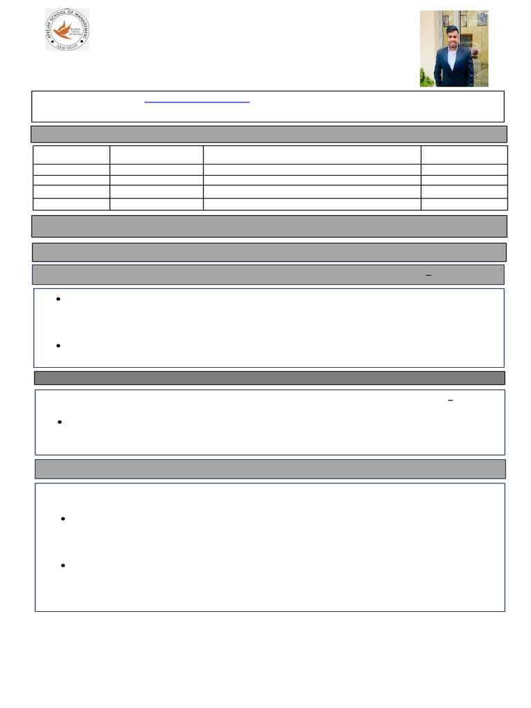 Anish Tiwari CV (Asm) | PDF