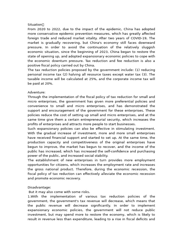 Economic Project | PDF