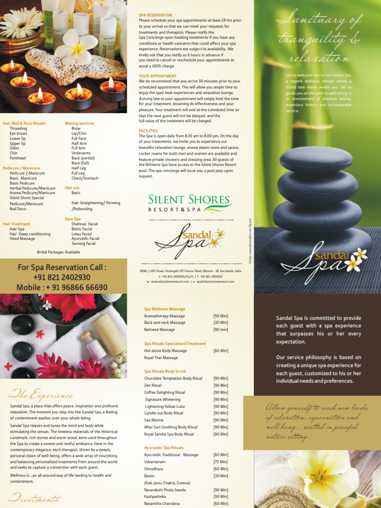 Spa Menu | PDF