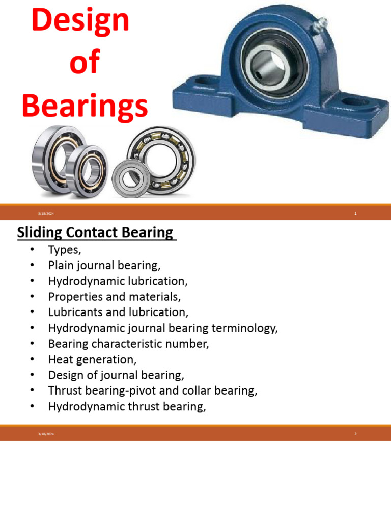 Journal Bearing | PDF