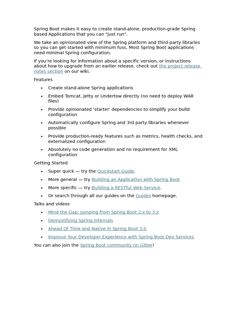 Spring Doc BK | PDF | Computers