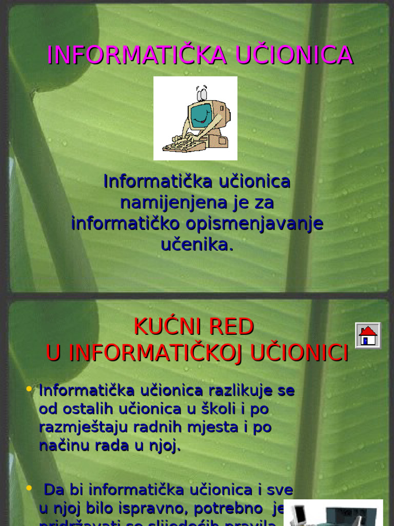 Kucni Red | PDF