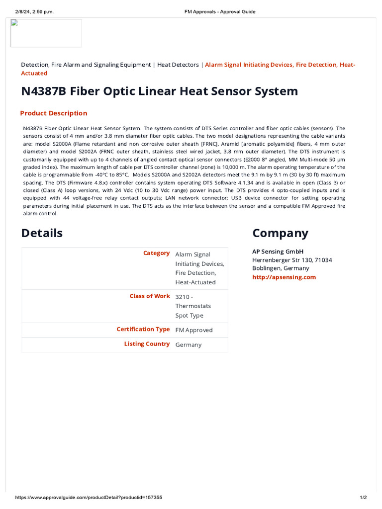 FM Approvals - Approval Guide | PDF