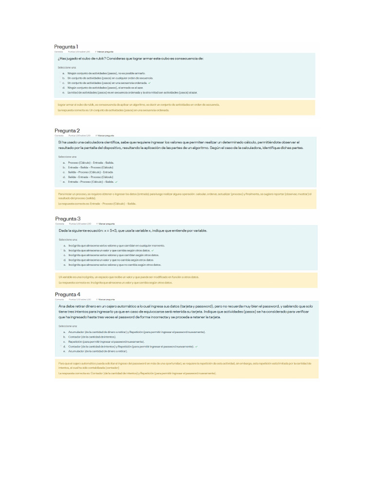 Evaluacion Entrada | PDF