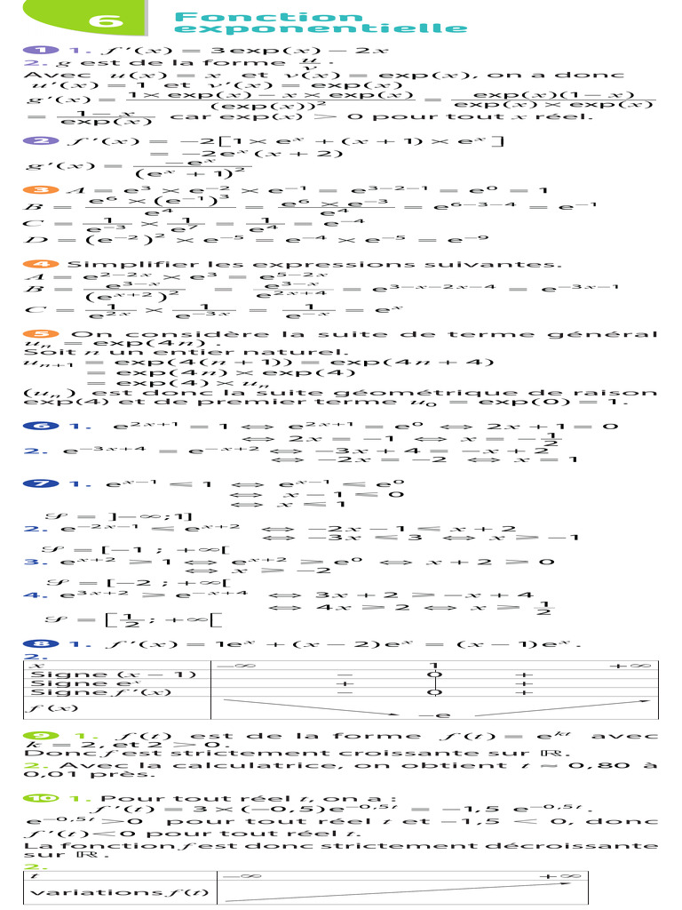Chapitre 6 p185 Tester Ses Connaissances | PDF