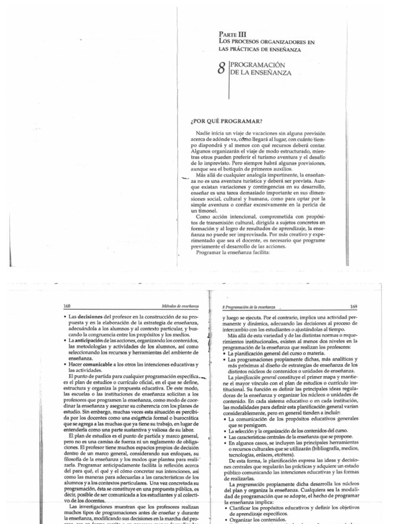 DAVINI Metodos de Enseñanza Cap 8 | PDF